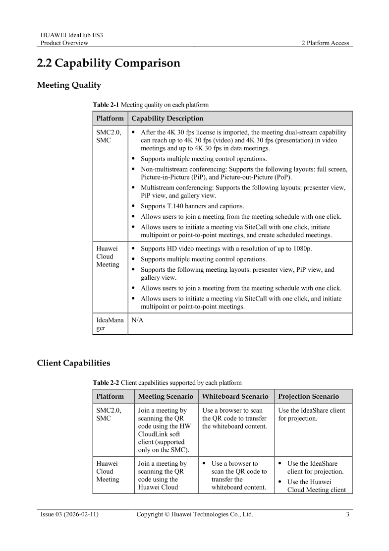 HUAWEI IdeaHub ES3 25.0 Product Overview - Huawei Enterprise