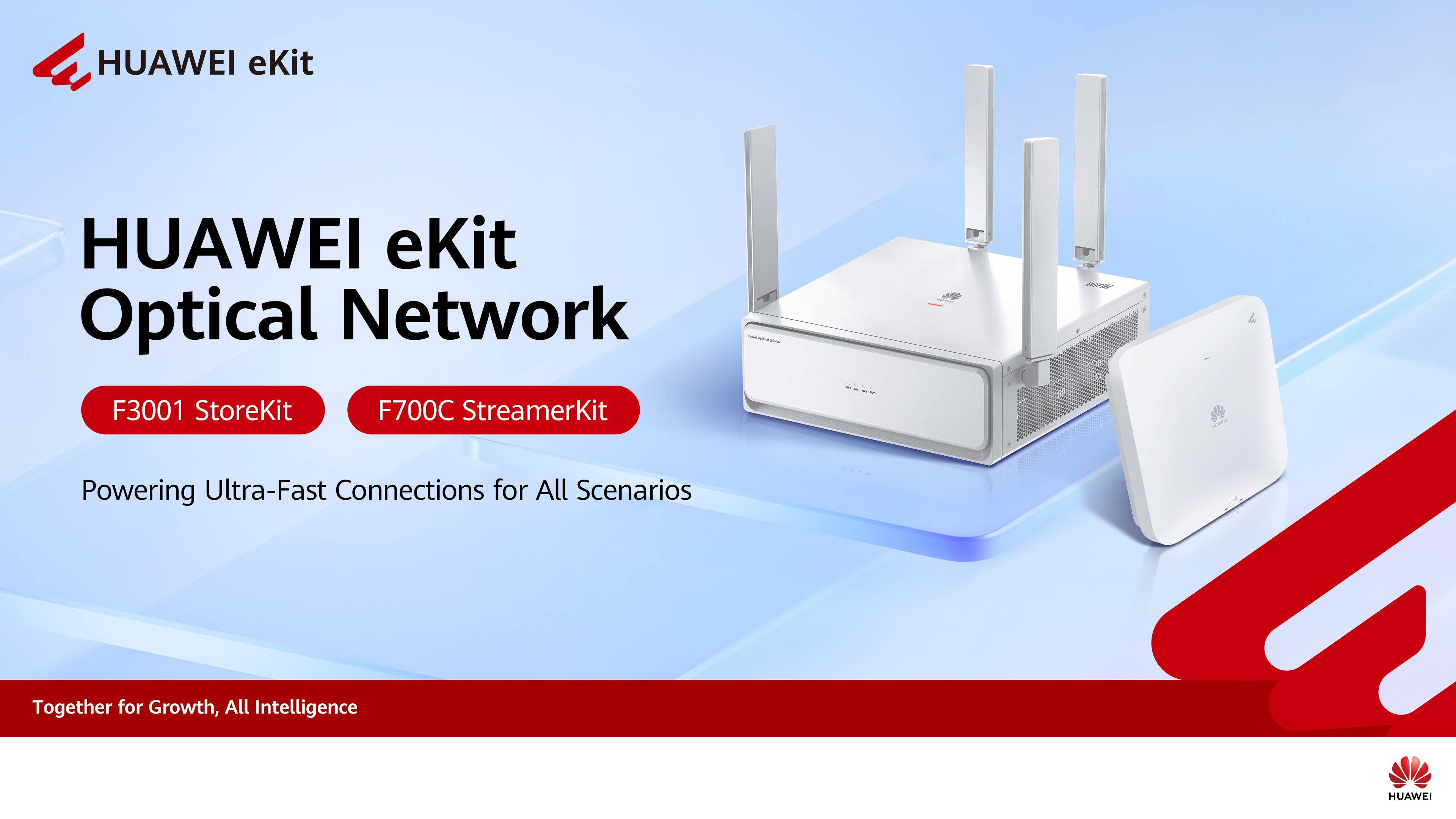 HUAWEI eKit Optical Network Advertising Poster