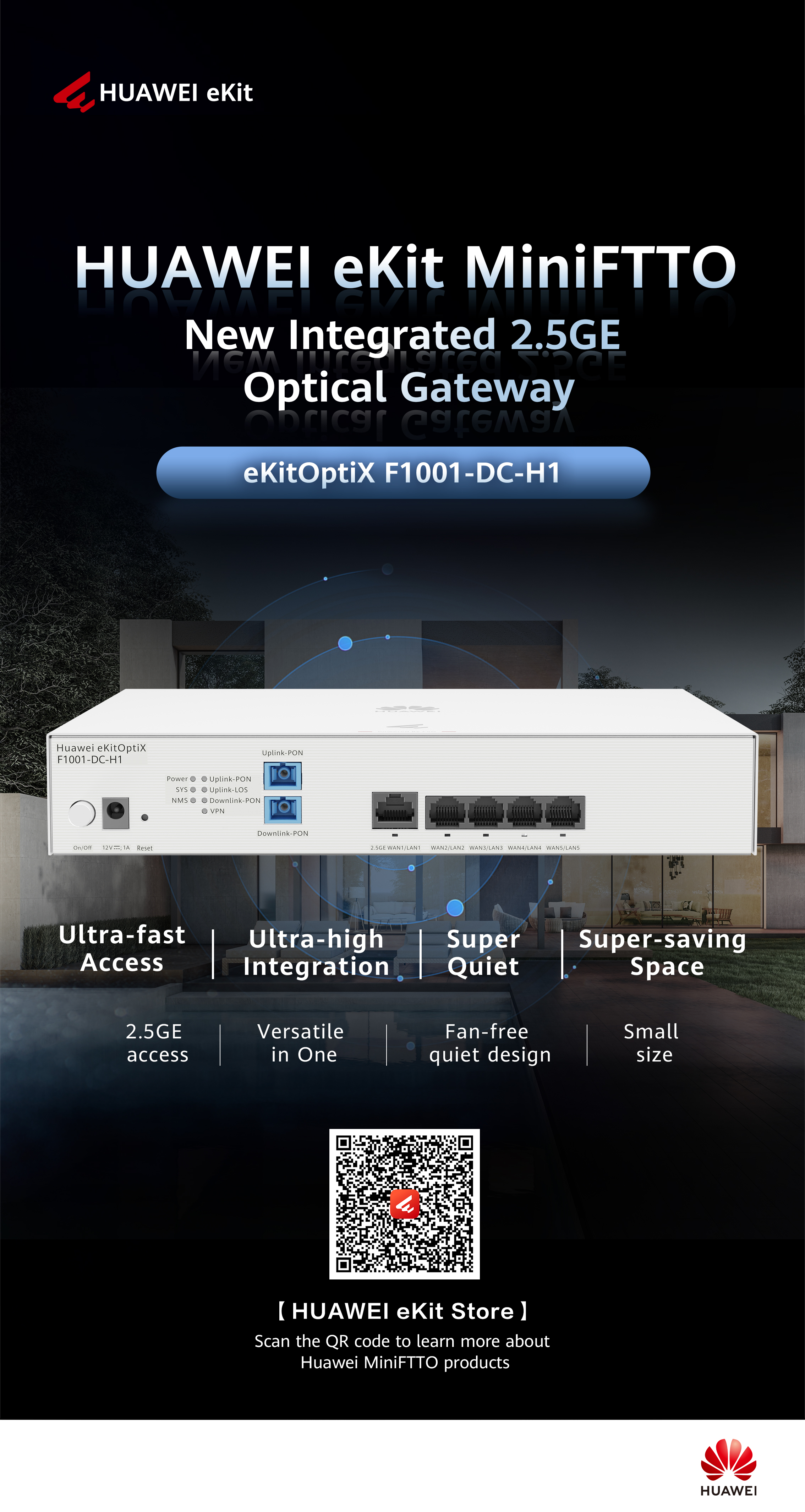 Huawei eKitOptiX F1001-DC-H1 Poster（24H2）