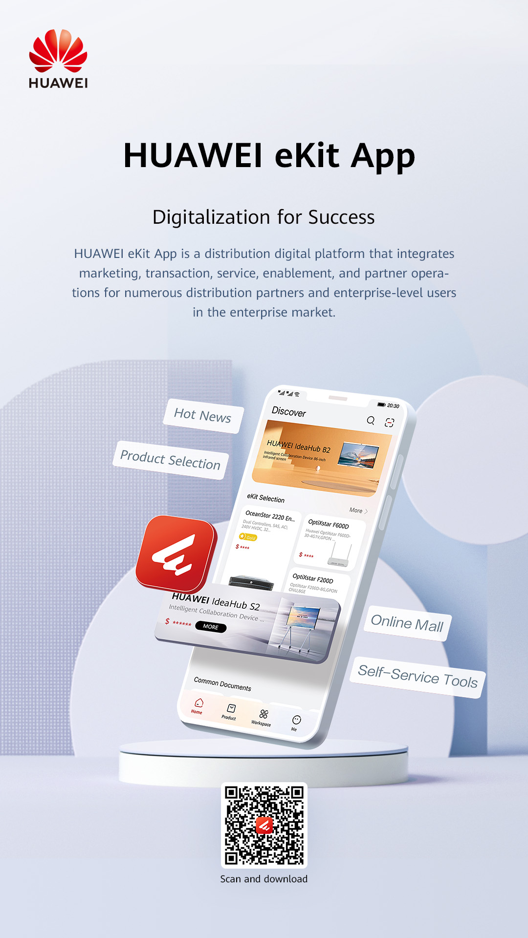 【HUAWEI eKit App丨Promo Poster】Overseas_202307