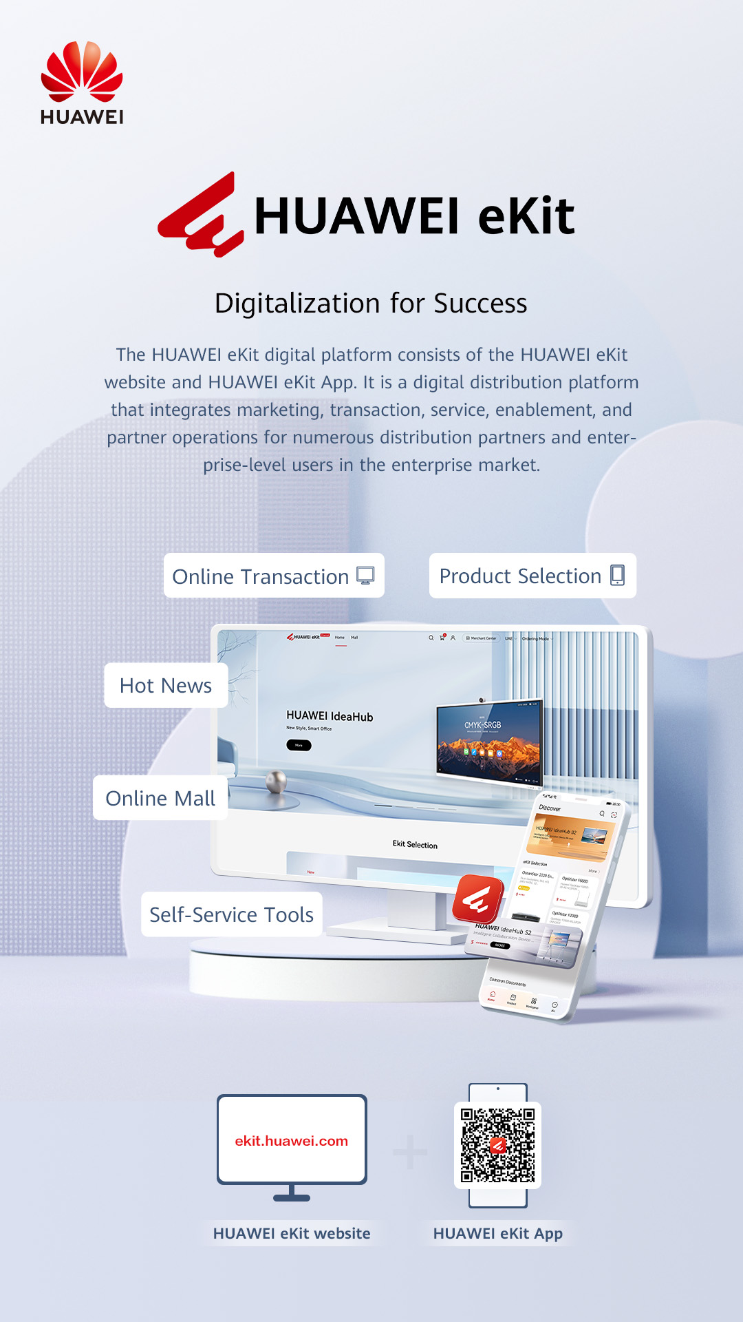 【HUAWEI eKit丨Promo Poster】HUAWEI eKit Digital Platform for Distribution ...