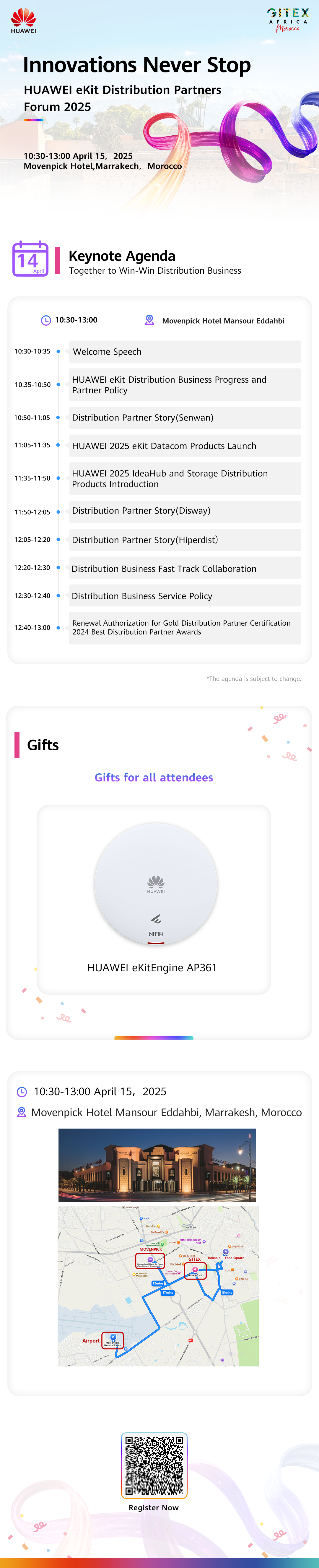 Huawei Ekit Summit Agenda