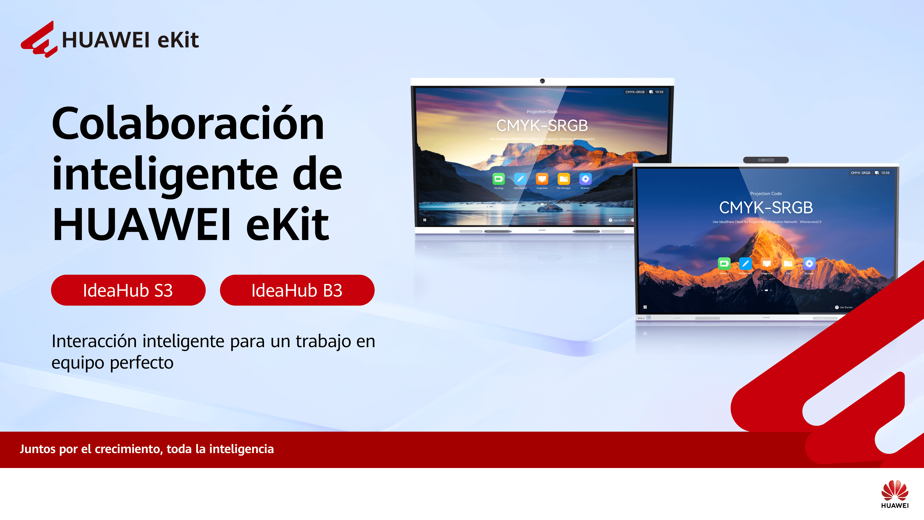 HC2025_HUAWEI eKit Intelligent Collaboration Advertising Poster_Spanish