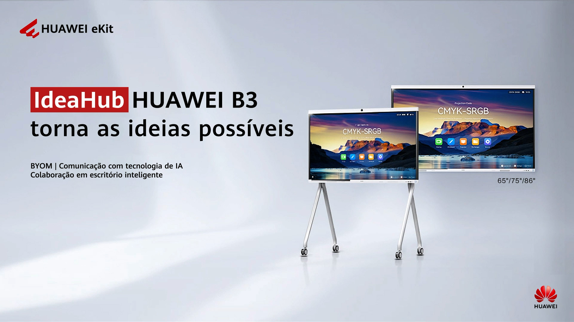 HUAWEI IdeaHub B3 Concept Video(Portuguese)