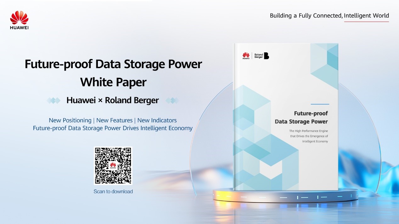 Huawei and Roland Berger Jointly Release Future-proof Data Storage ...