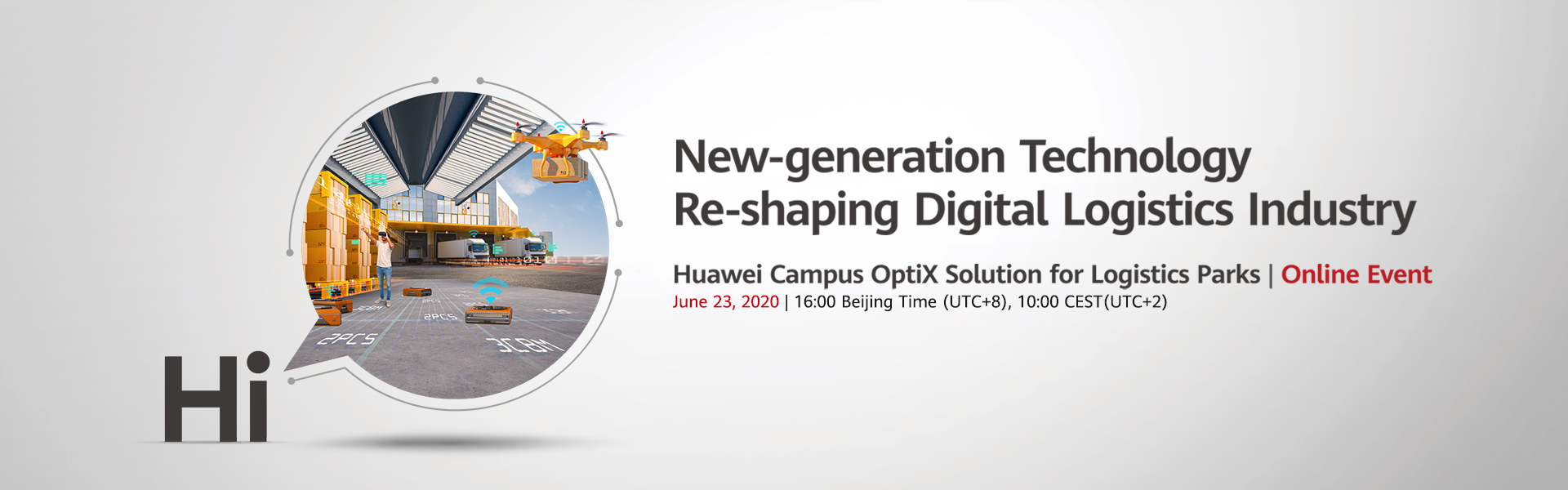 Huawei Campus OptiX Solution for Logistics Parks – Huawei Enterprise